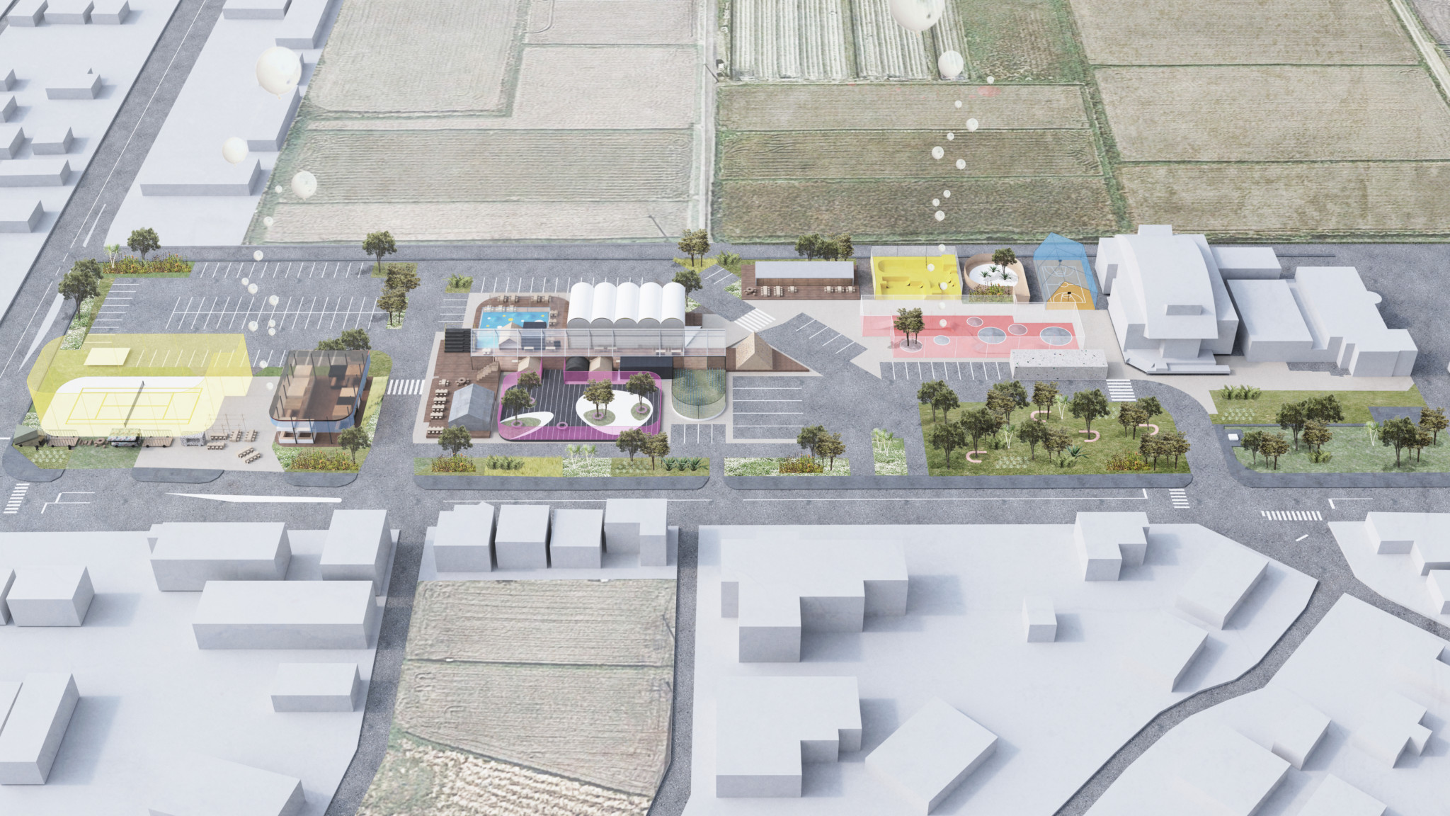 Roadside Station Kitago – 道の駅北郷 | Works | Mosaic Design Inc. (Tokyo)